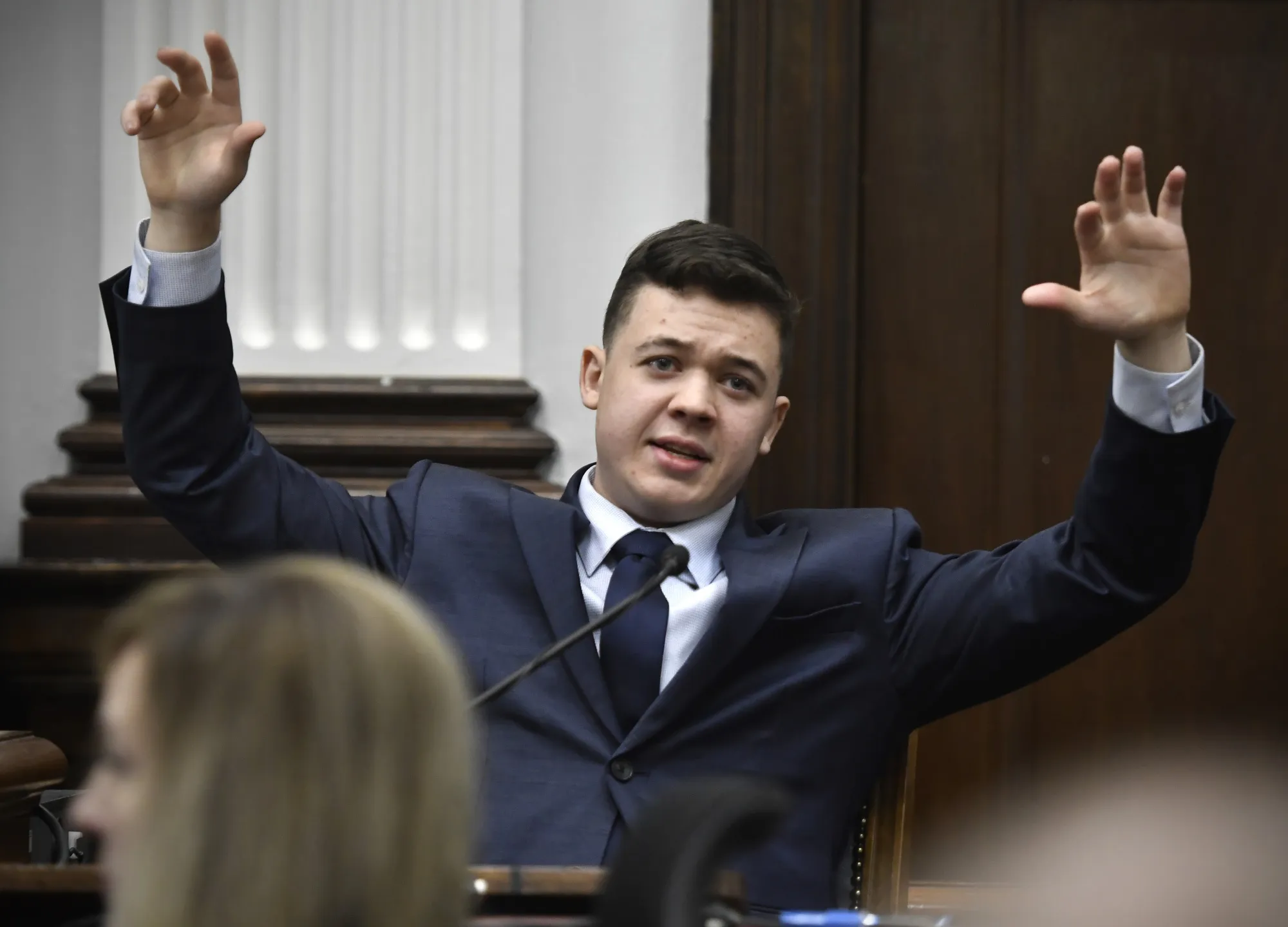 Kyle Rittenhouse Testifies for Defense at His Murder Trial in Kenosha ...