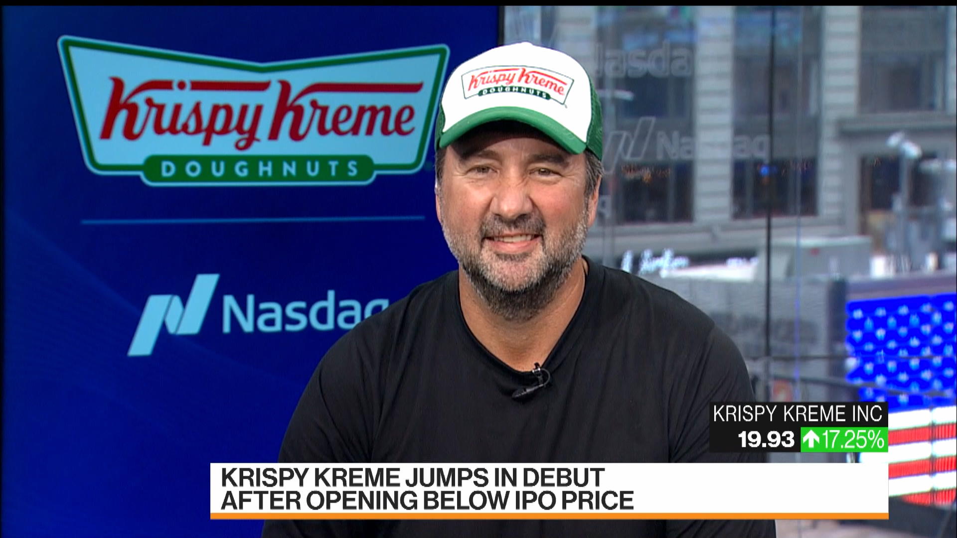Watch Krispy Kreme CEO on IPO, Trading Debut, Competition - Bloomberg