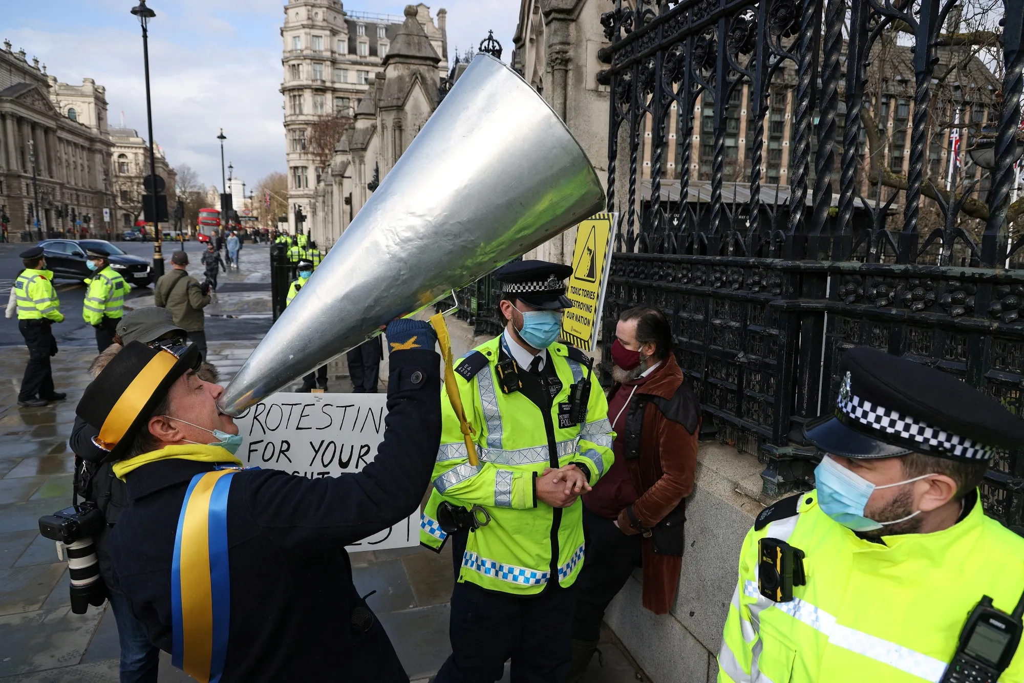 Britain’s Noisiest Protester Steve Bray to Be Silenced by New Law on ...