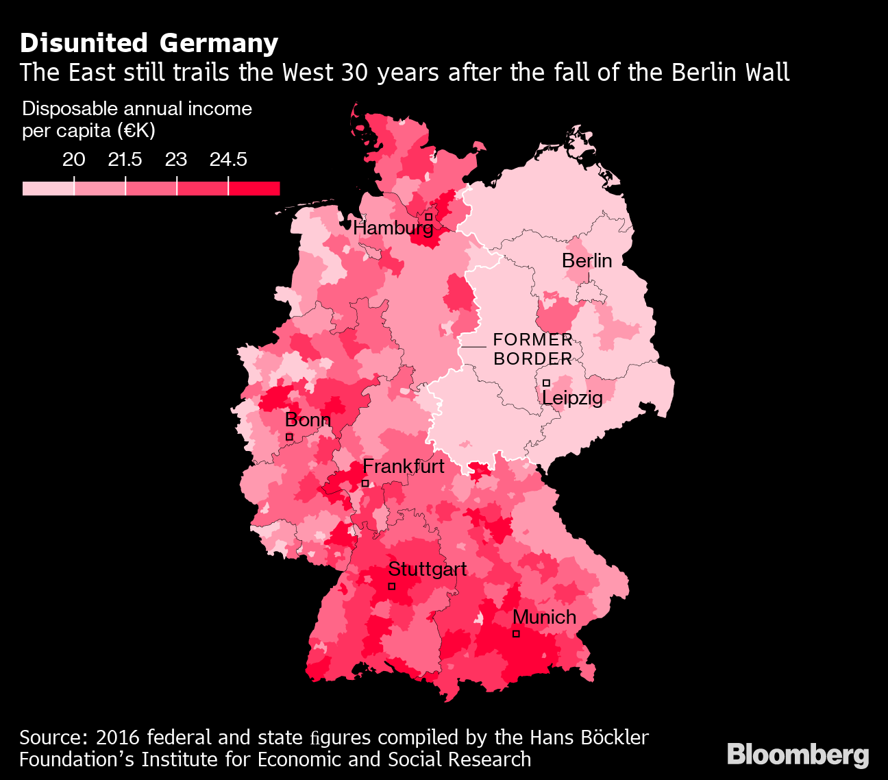 Berlin Wall Anniversary: The Battle for East Germany Still Rages ...