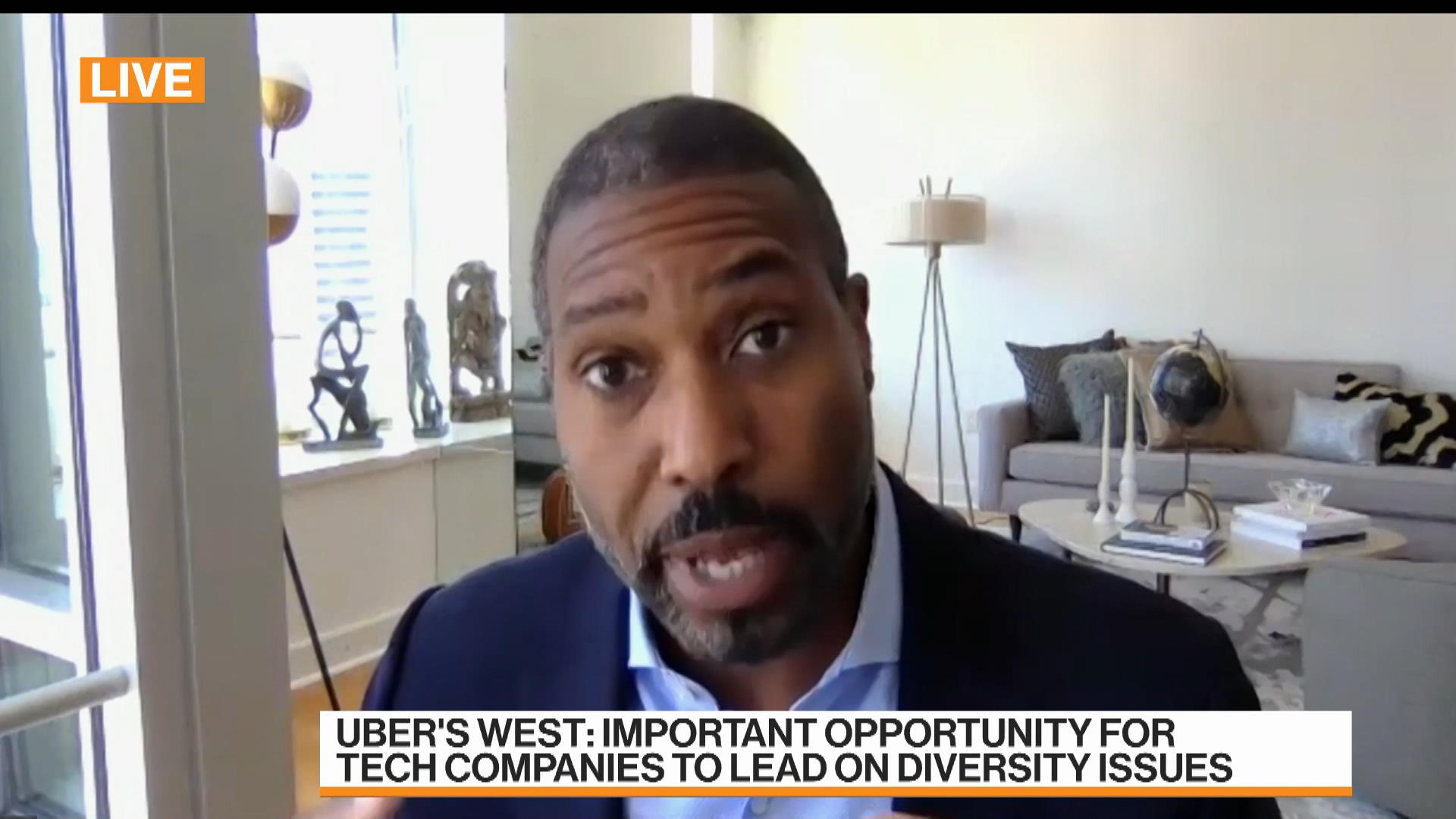 Watch Video: Uber CLO Tony WestSees Opportunity for Tech to Lead on ...