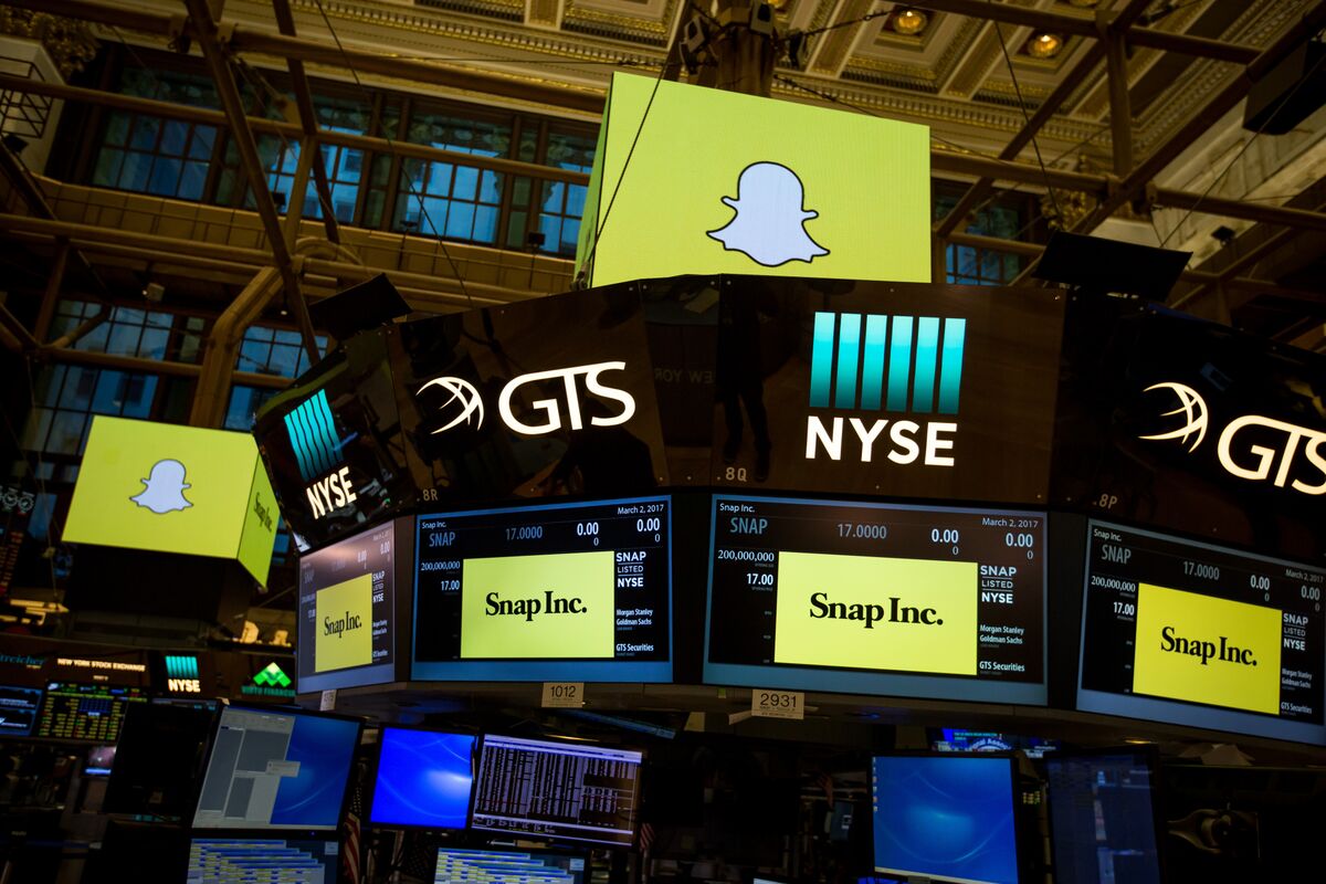 Snap's Looking a Lot Like Twitter as Market Caps Converge - Bloomberg