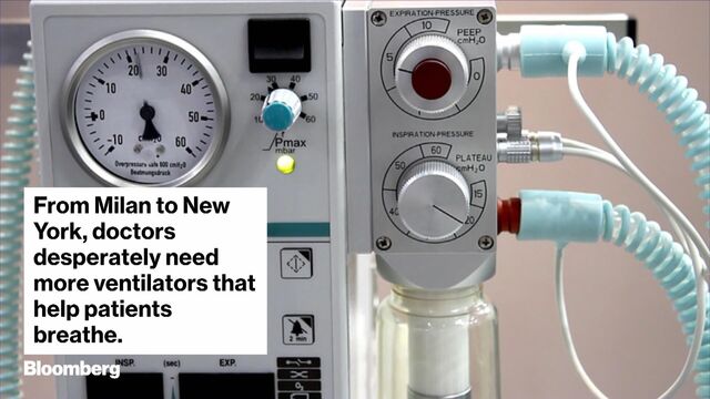 Ford Helping GE Make Ventilators, 3M Manufacture Respirators - Bloomberg