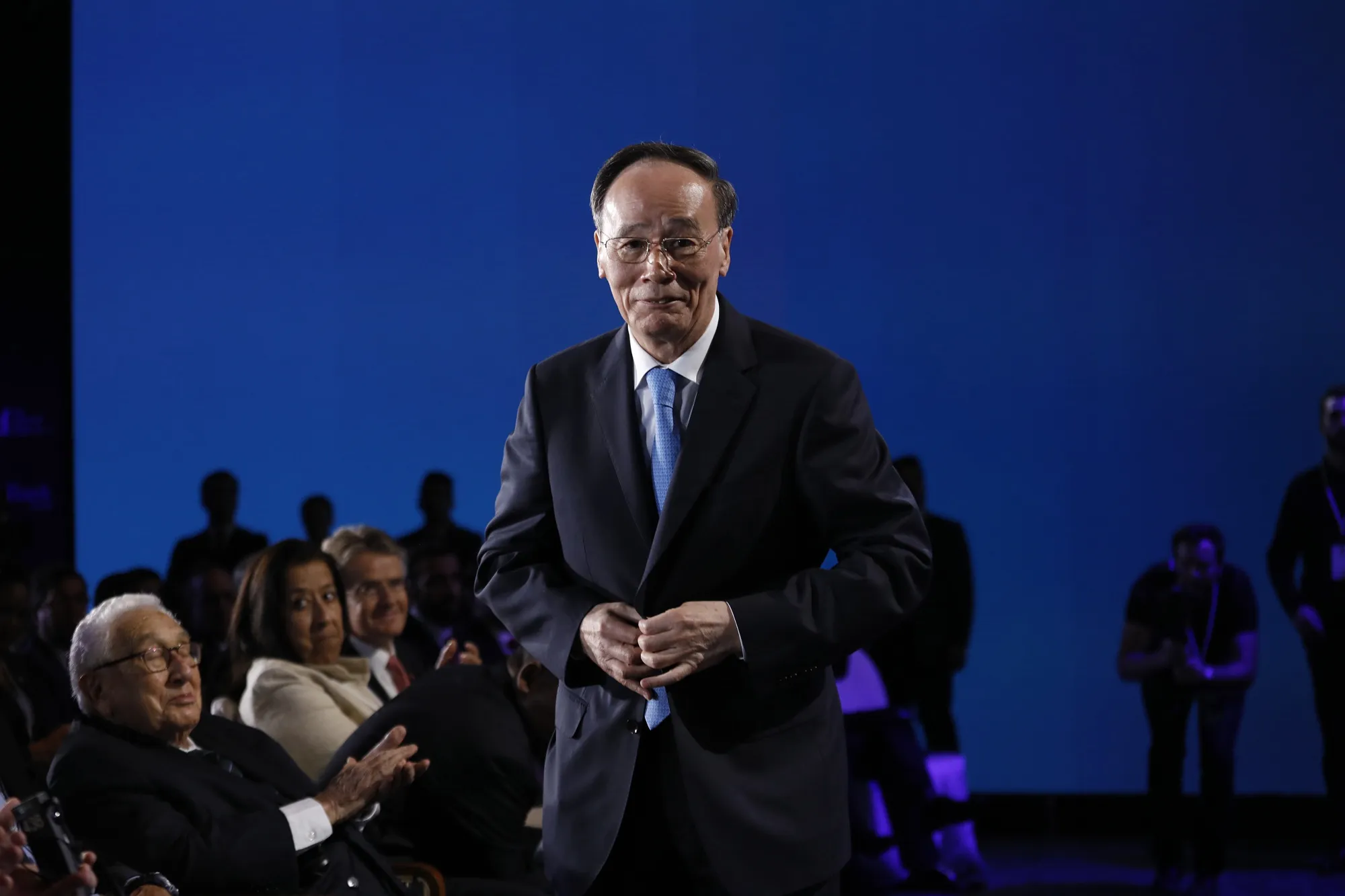 Trump Likely to Meet China's Wang Qishan in Davos: Report - Bloomberg