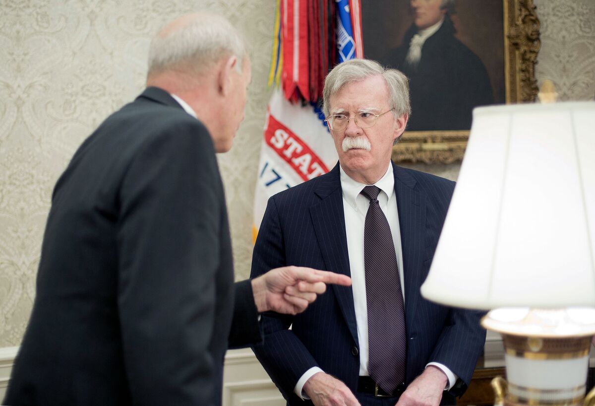 Kelly, Bolton in Shouting Match as White House Tensions Flare - Bloomberg