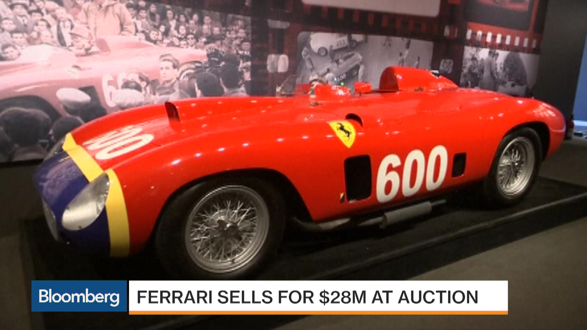 Watch Ferrari Sells for $28 Million at Auction - Bloomberg