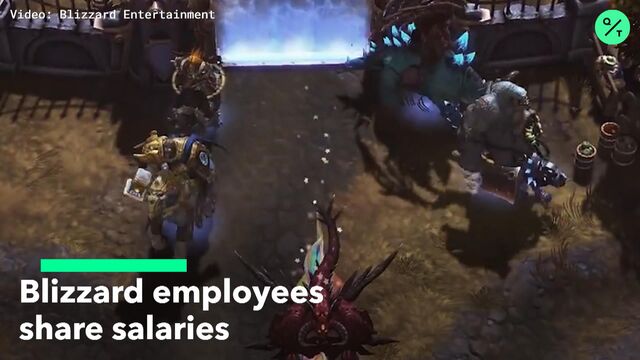 Blizzard Workers Share Salaries in Revolt Over Pay - Bloomberg