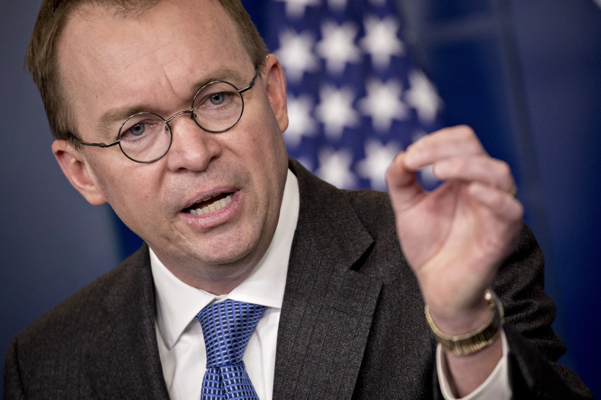 Mulvaney’s Advice to Warren: Anyone’s Better Than Me at CFPB - Bloomberg