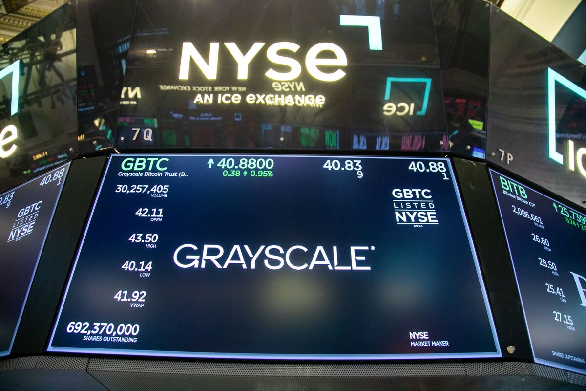 Grayscale Bitcoin ETF (GBTC) Sees $579 Million in Outflows - Bloomberg