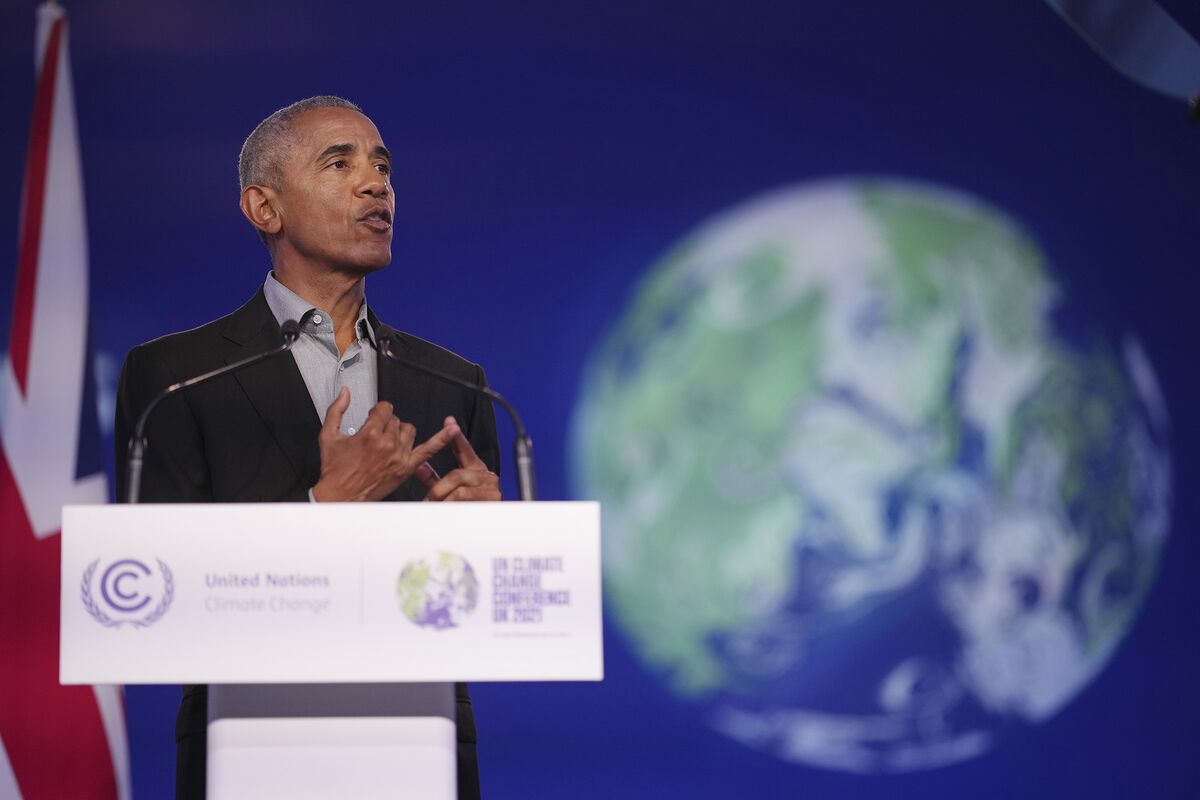 Obama Tells COP26 Delegates They Need to Do More to Avert Climate ...