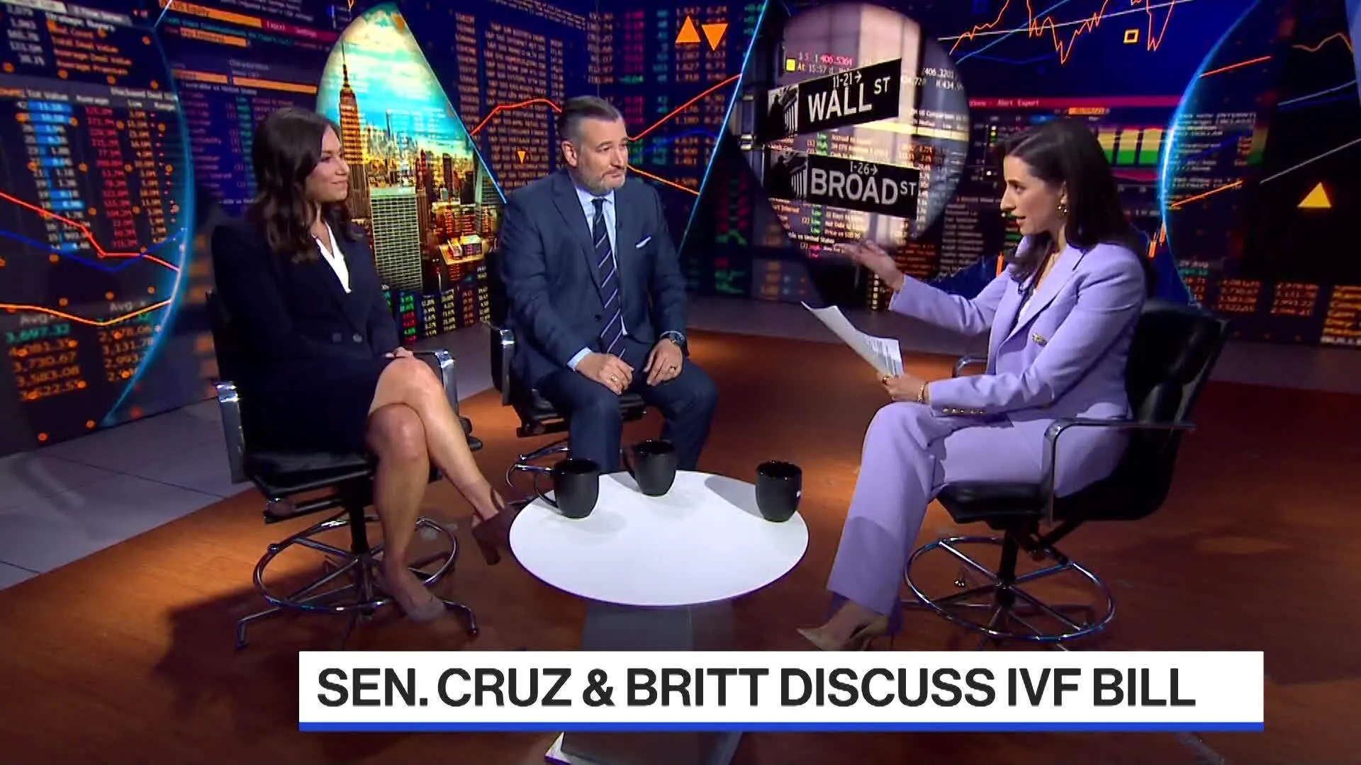 Watch Senators Katie Britt, Ted Cruz on IVF Legislation - Bloomberg