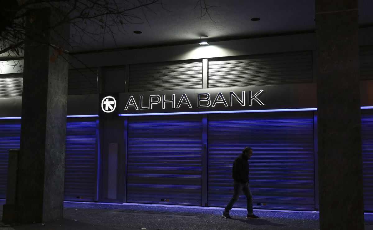 Greece's Alpha Bank Is Said to Prepare $4 Billion Bad-Loan Sales ...