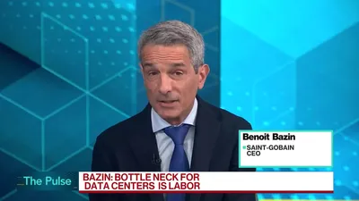 Watch Data Center Buildout Limited by Labor Shortages, Saint-Gobain CEO ...