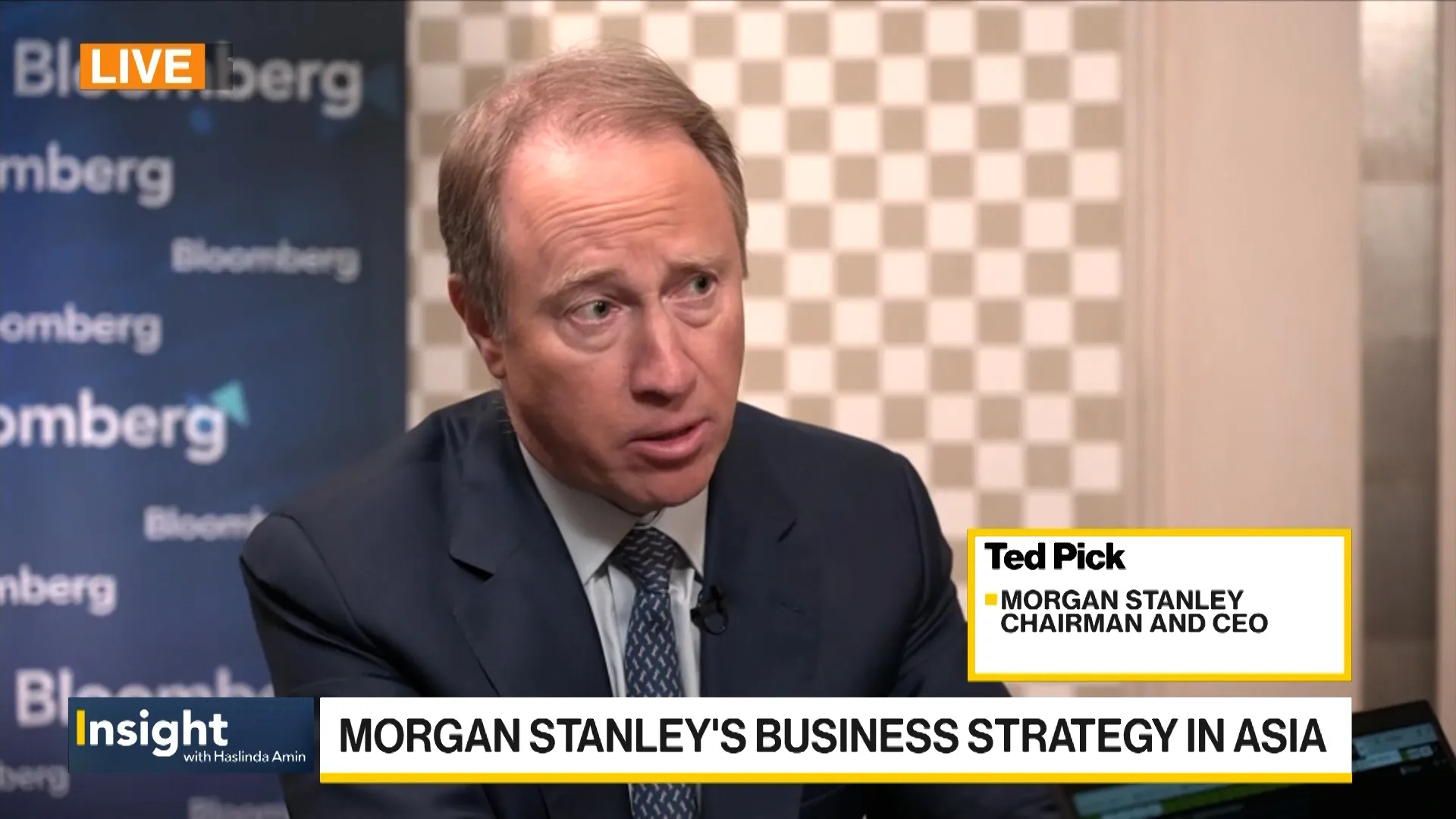 Watch Morgan Stanley CEO on Business Strategy in Asia - Bloomberg
