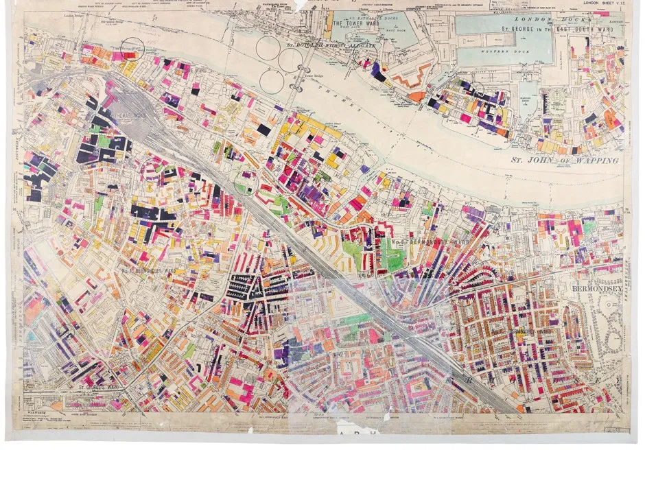 The London County Council Bomb Damage Maps - Bloomberg