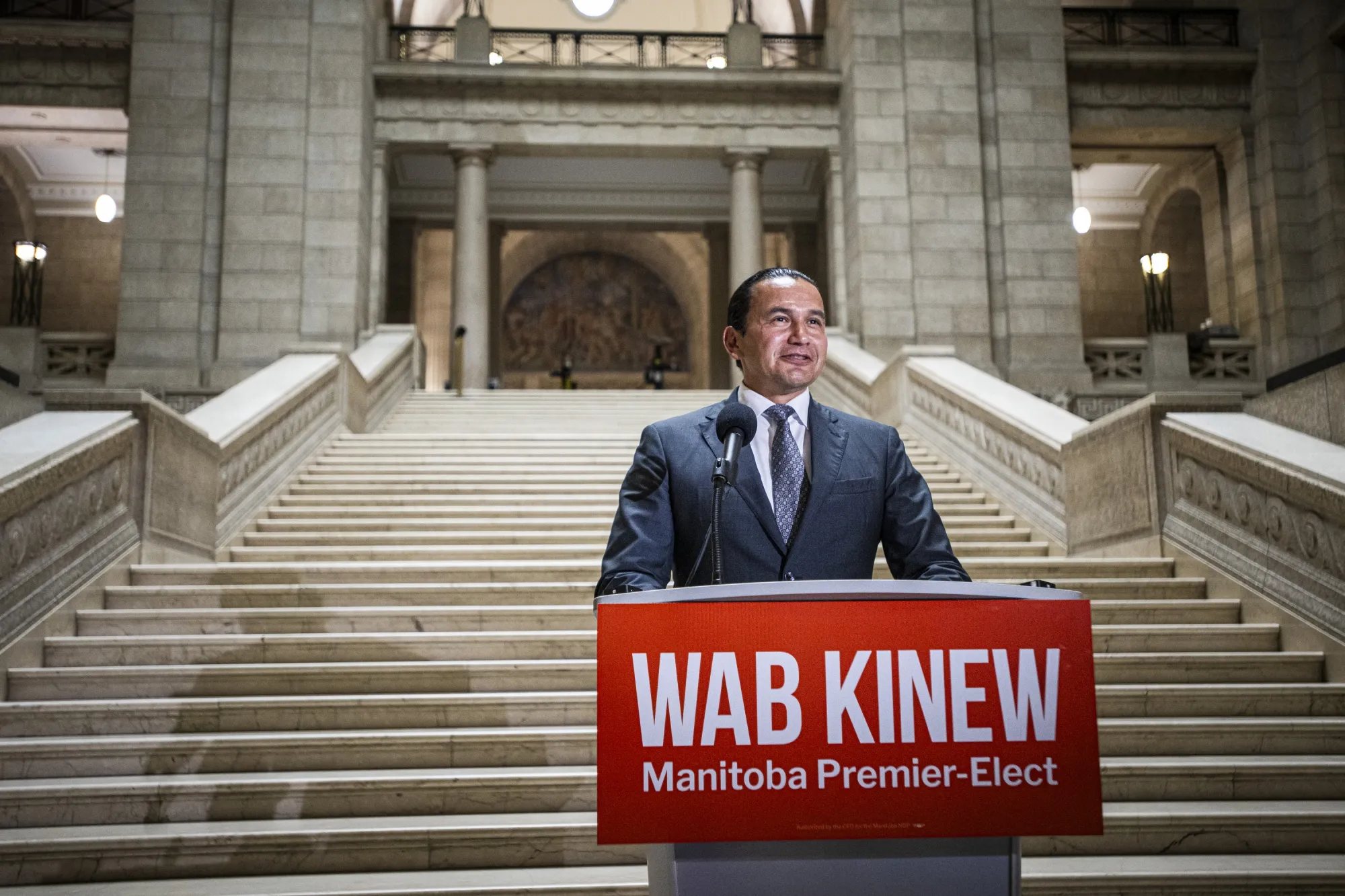 In a first for Canada, a First Nations member has been elected premier ...