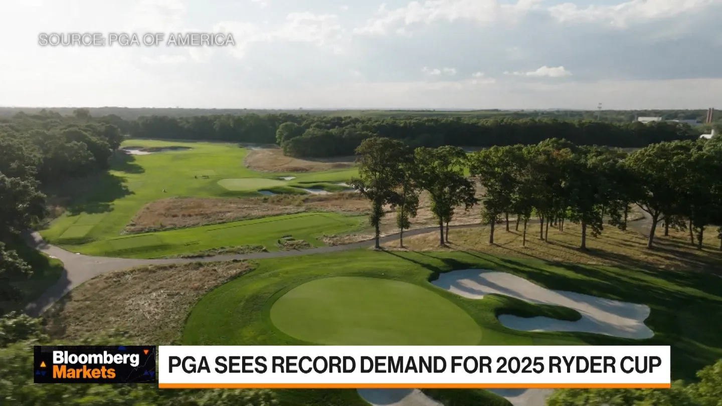 Watch PGA of America CEO on Golf's Growth, Future, Technology - Bloomberg