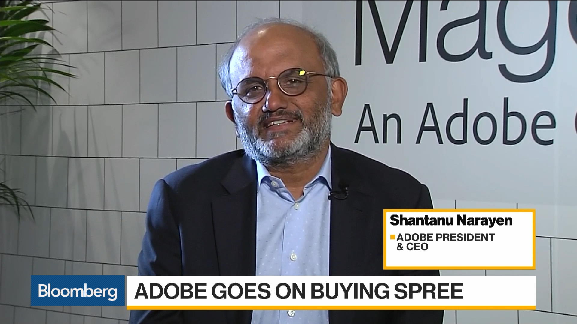 Watch Adobe CEO Unveils the Revamped Digital Experience Cloud - Bloomberg