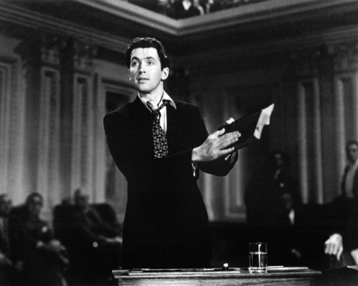 Larry Lessig, Real-Life Capra Star - Bloomberg