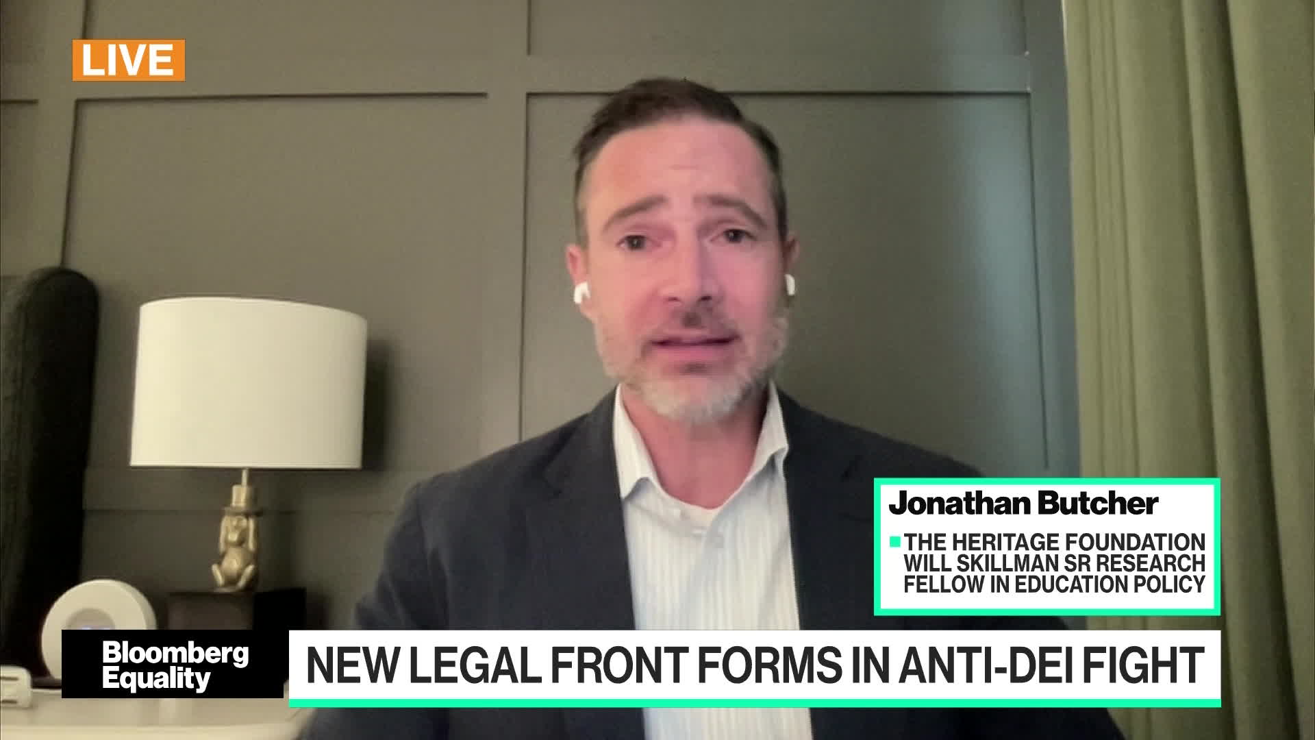 Watch Butcher Explains What Anti-DEI Advocates are Fighting For - Bloomberg