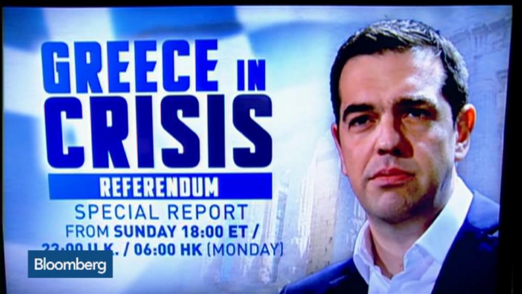 Watch Greek No Vote Would Make Euro Exit Likely Nakisa Bloomberg