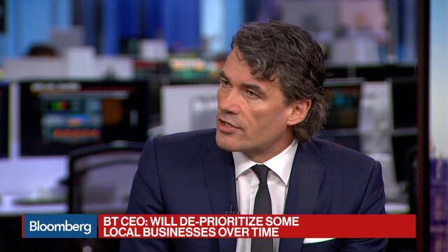 BT Cuts 4,000 Jobs, CEO's Pay After Italy Accounting Scandal - Bloomberg