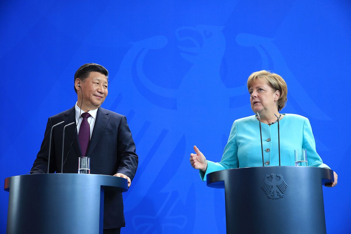 Merkel Has Made a U-Turn on China But It May Be Too Late - Bloomberg