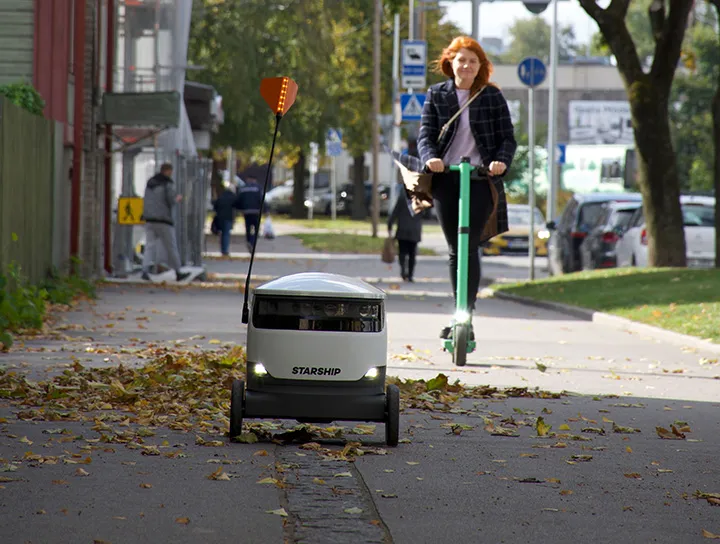 Uber Rival Bolt Bets on AI Robots With Starship Delivery Deal - Bloomberg