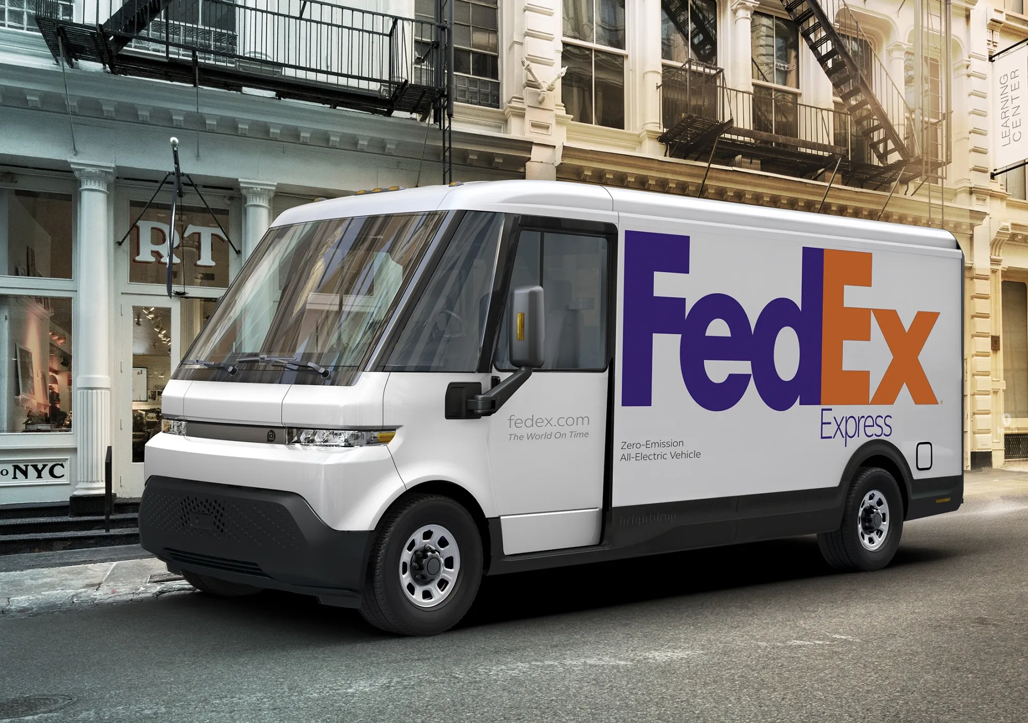 Electric cargo van store