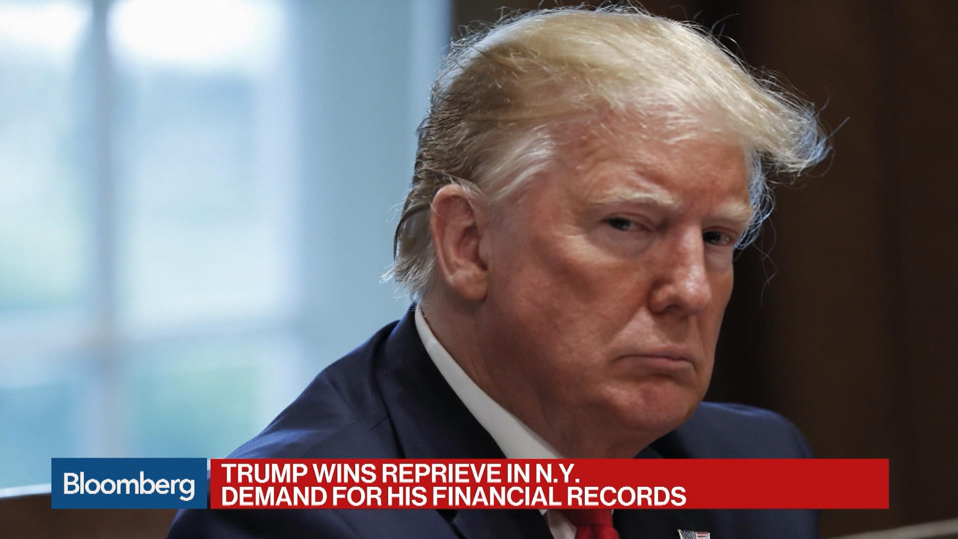 Watch President Trump Wins Reprieve To Block N Y Demand For His