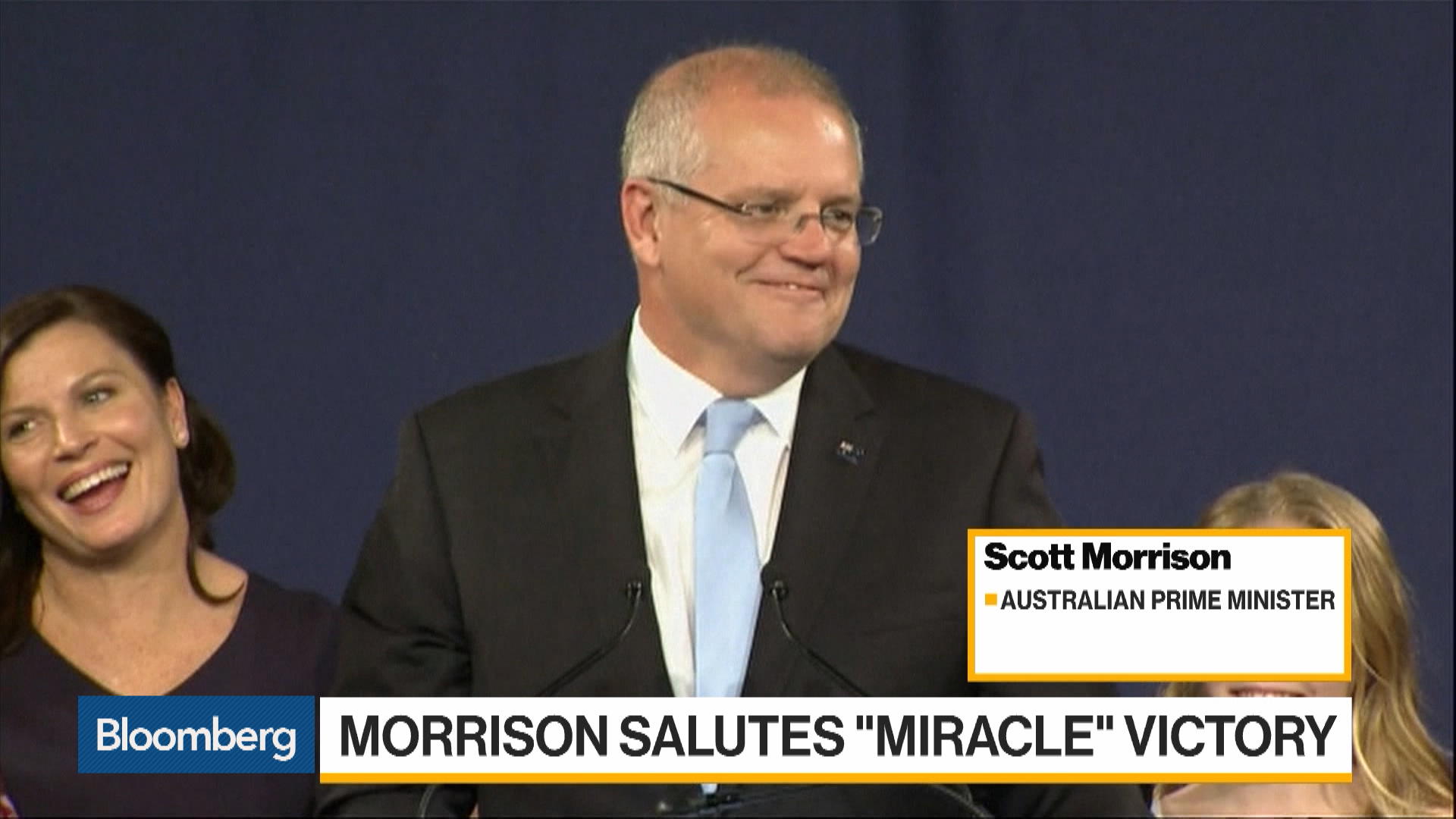 Watch Australia PM Morrison Delivers 'Miracle' Victory in National ...