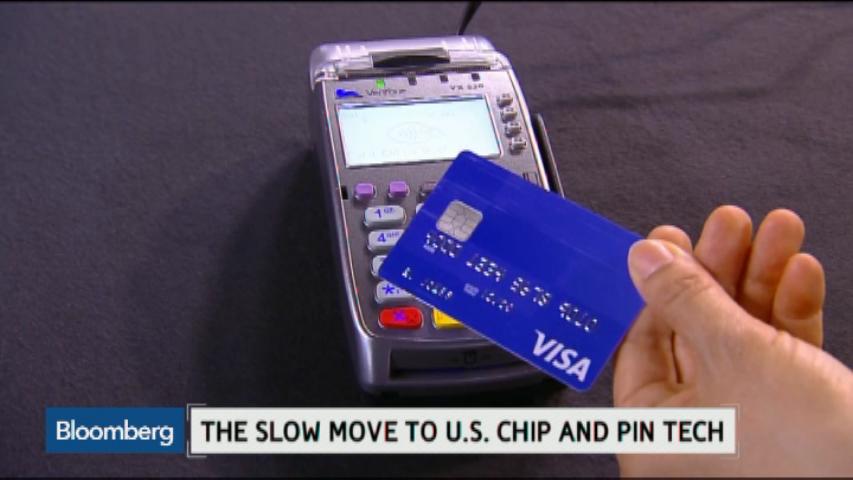 Watch Visa Slides Chip and Pin Card Tech Into U.S. Retail - Bloomberg