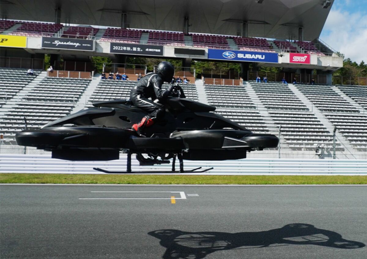 Maker of $555,000 Flying Motorbikes to Begin Trading in US - Bloomberg