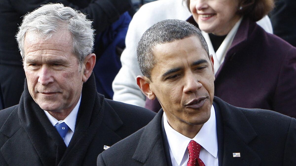 Who Was Doing Better at the 6-Year Mark: Obama or Bush? - Bloomberg