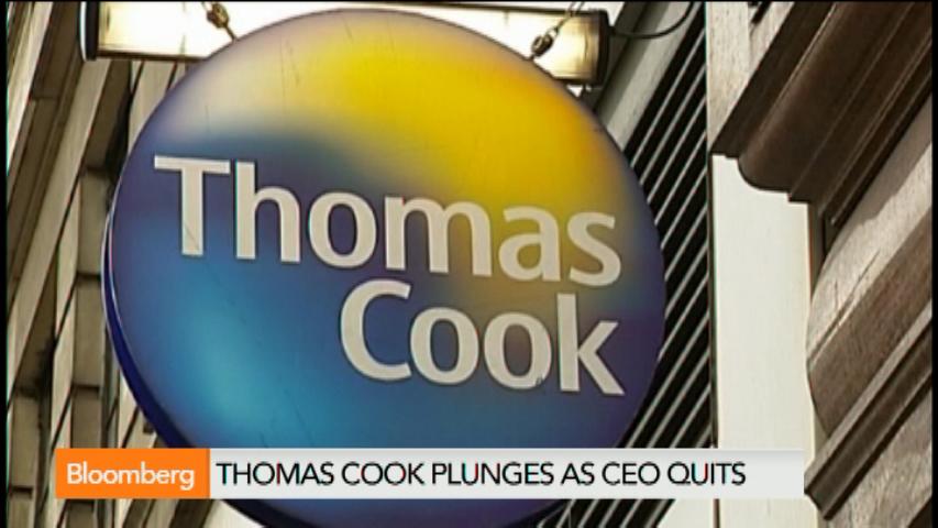 Watch Thomas Cook Shares Plunge as CEO Unexpectedly Departs - Bloomberg