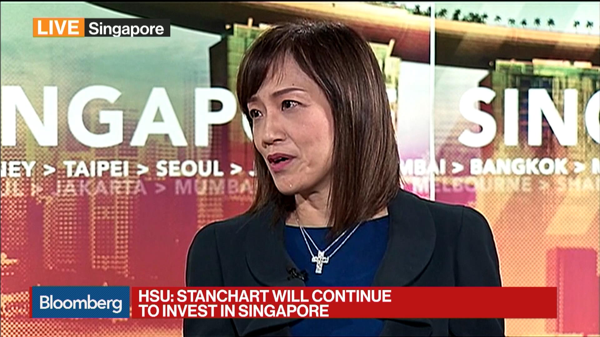Watch Standard Chartered Says Singapore Is a Core Market - Bloomberg