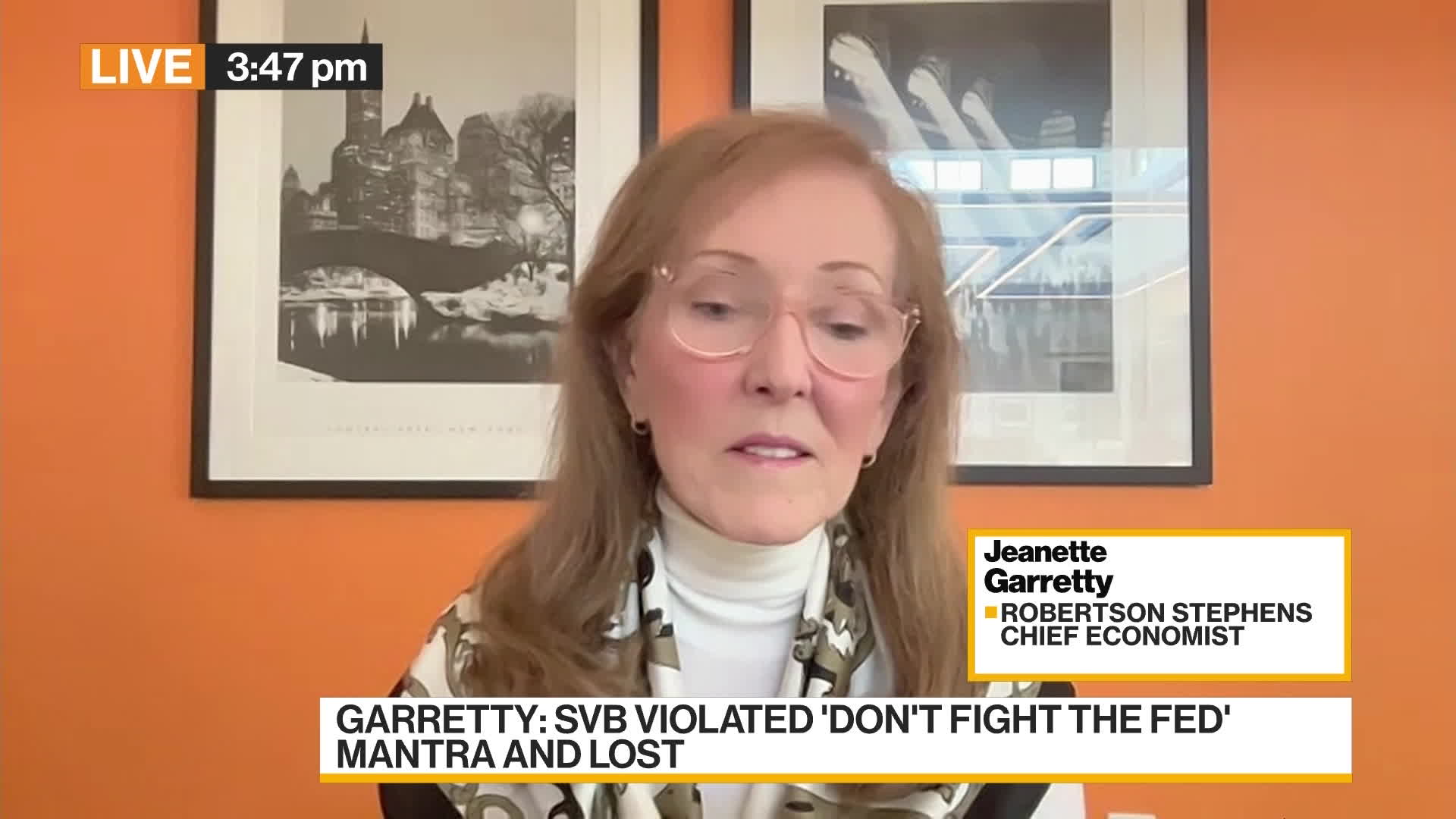 Watch Robertson Stephens’ Garretty Reacts to US CPI - Bloomberg