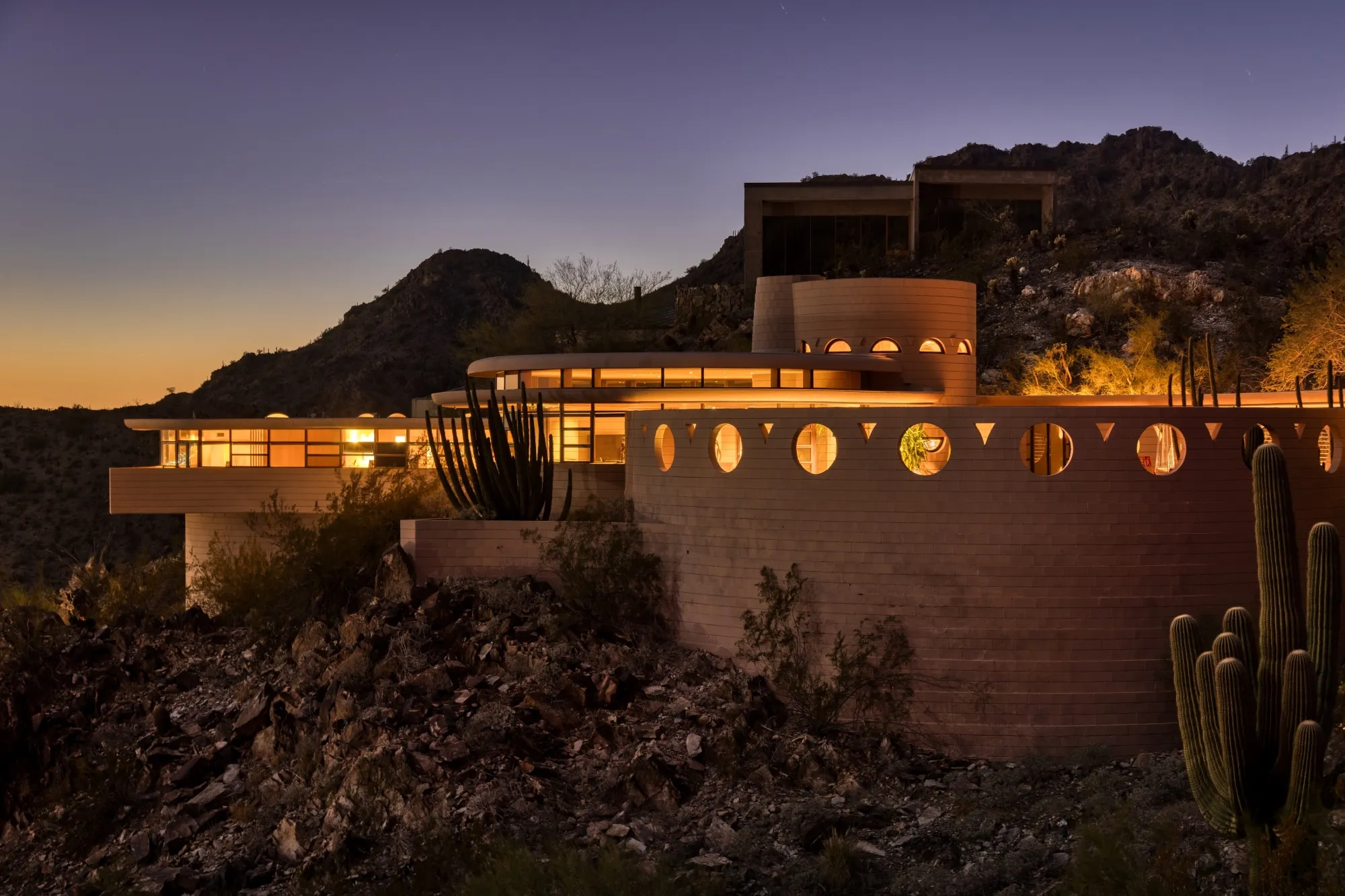 Frank Lloyd Wright Desert Architecture Frank Lloyd Wright's 'final