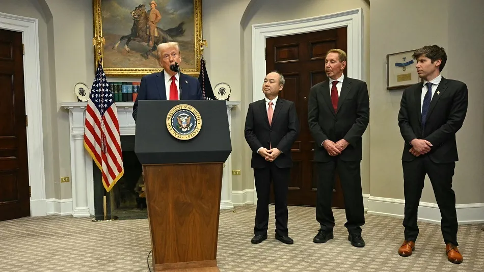 Watch Trump Announces AI Venture With SoftBank, Oracle, OpenAI - Bloomberg