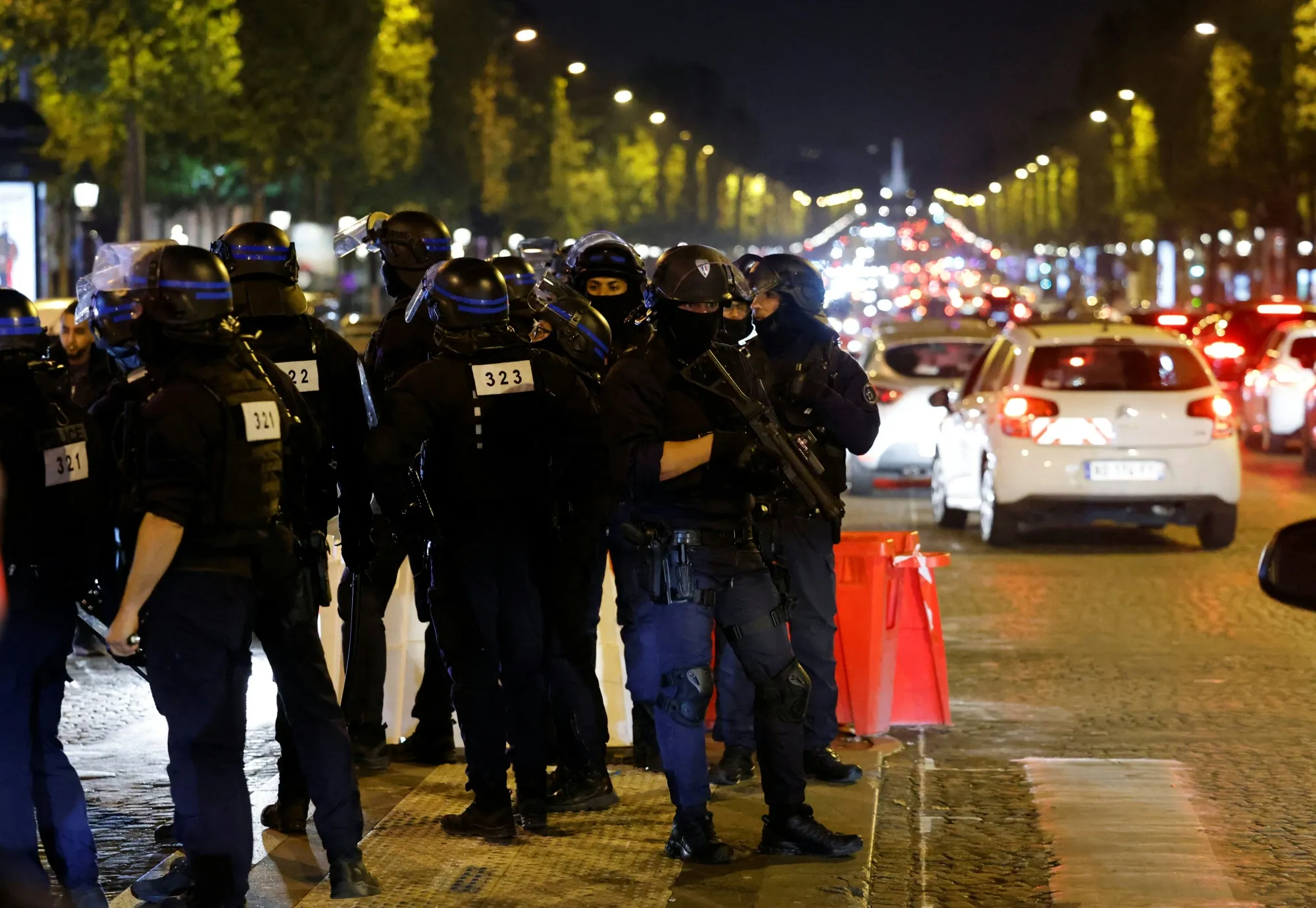 Mourners bury slain teen in France as 45,000 police are deployed and ...