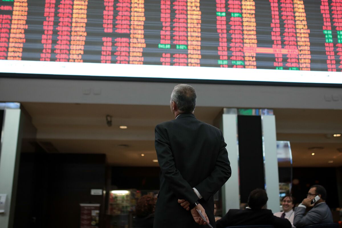 Brazil Stocks Sink, Trigger Second Circuit Breaker This Week - Bloomberg