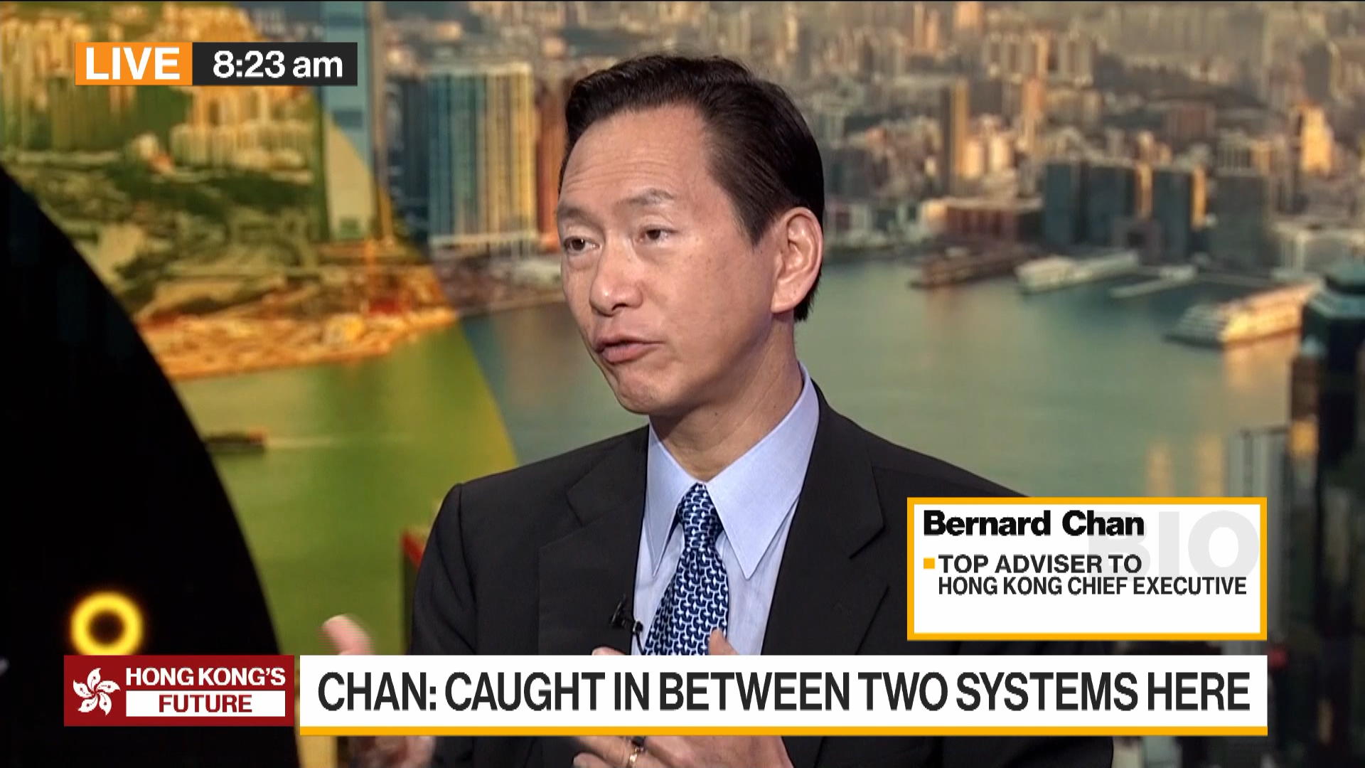 Watch Hong Kong Can Easily Raise Financing for New City: Chan - Bloomberg