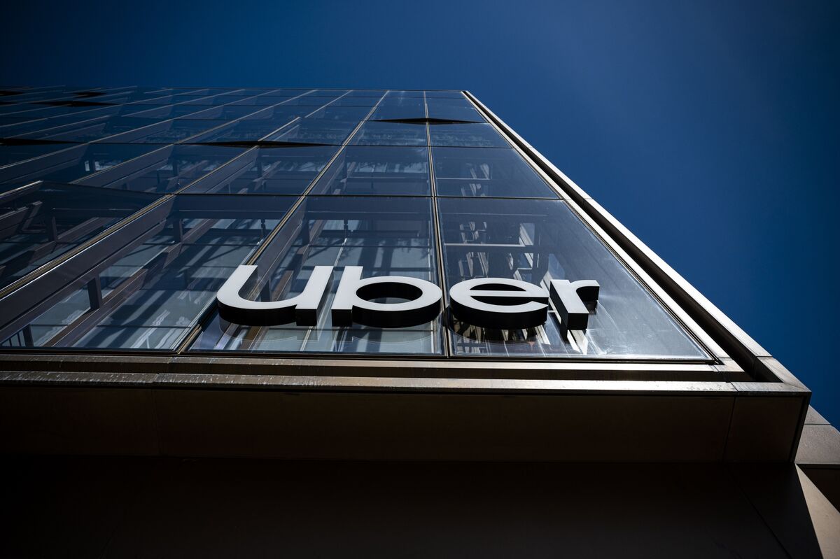 Uber Falls on Fears of Slower Growth After Profit Milestone - Bloomberg