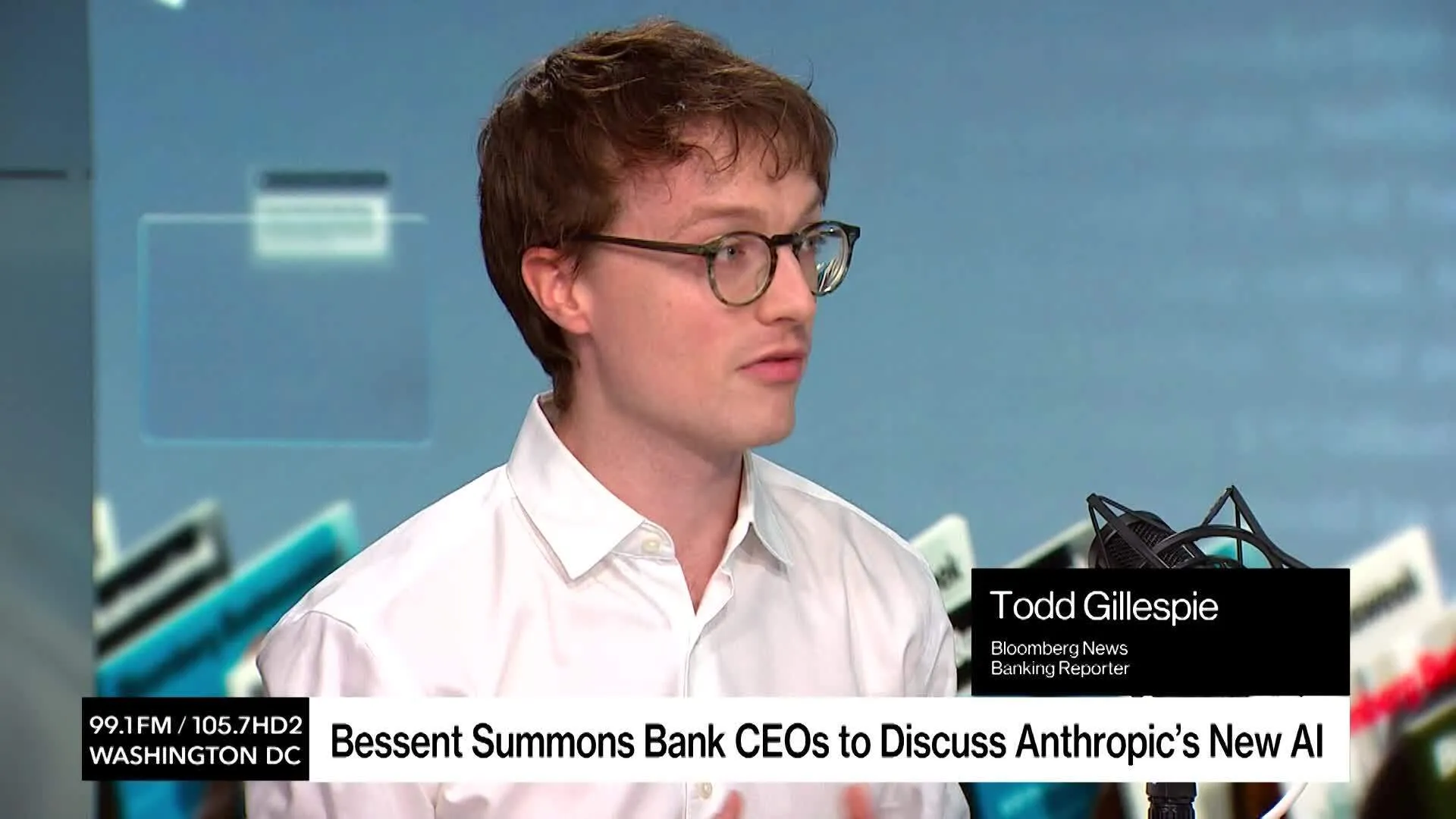 Watch Cyber Security In Focus As Bank CEO's Race to DC - Bloomberg