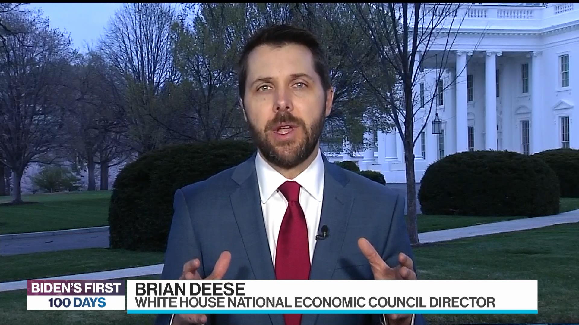 Watch Biden Infrastructure Plan Will Be Big, Bold: NEC's Brian Deese - Bloomberg