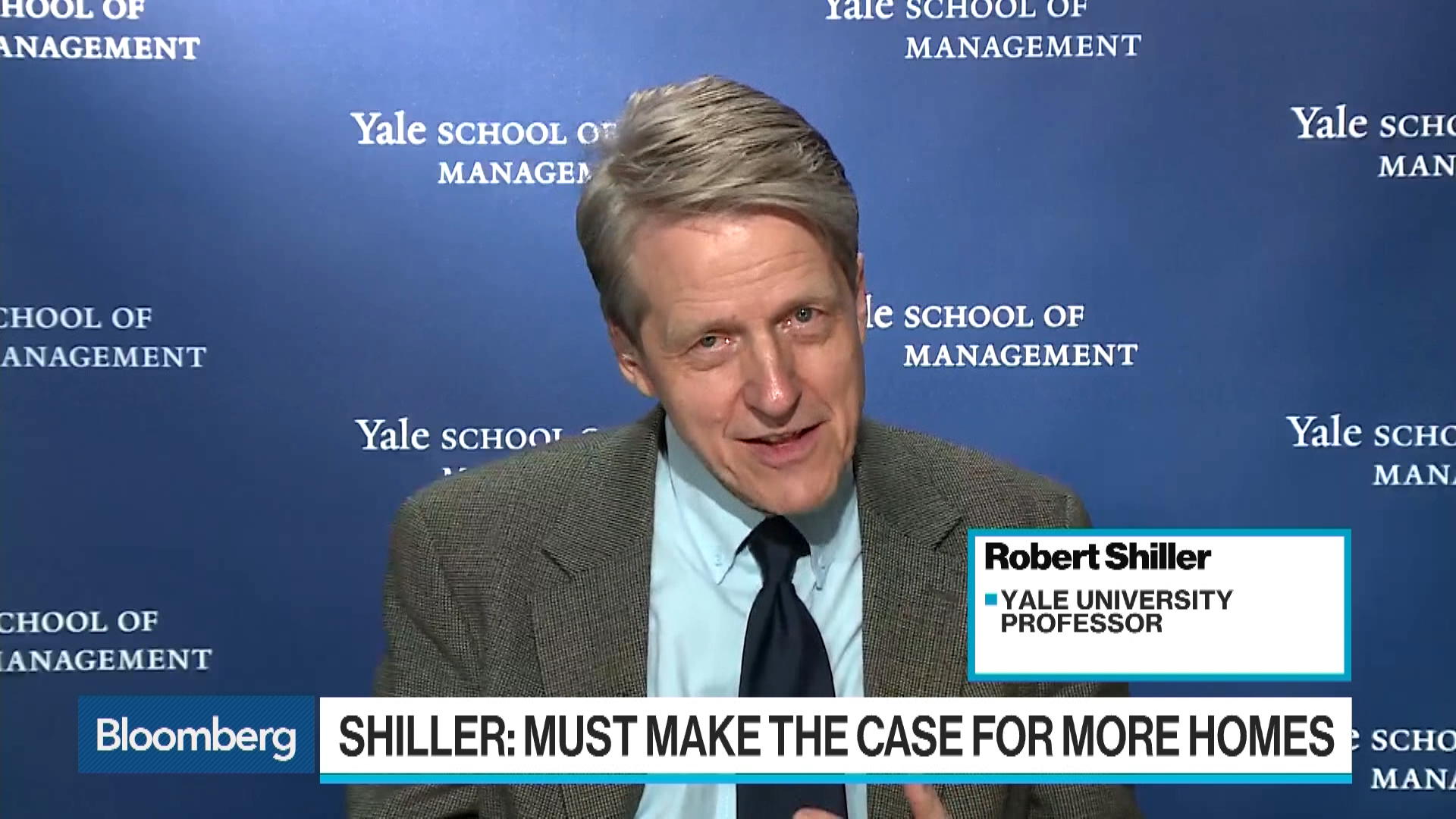Watch Yale's Shiller Says City Living Aimed at the Wealthy - Bloomberg