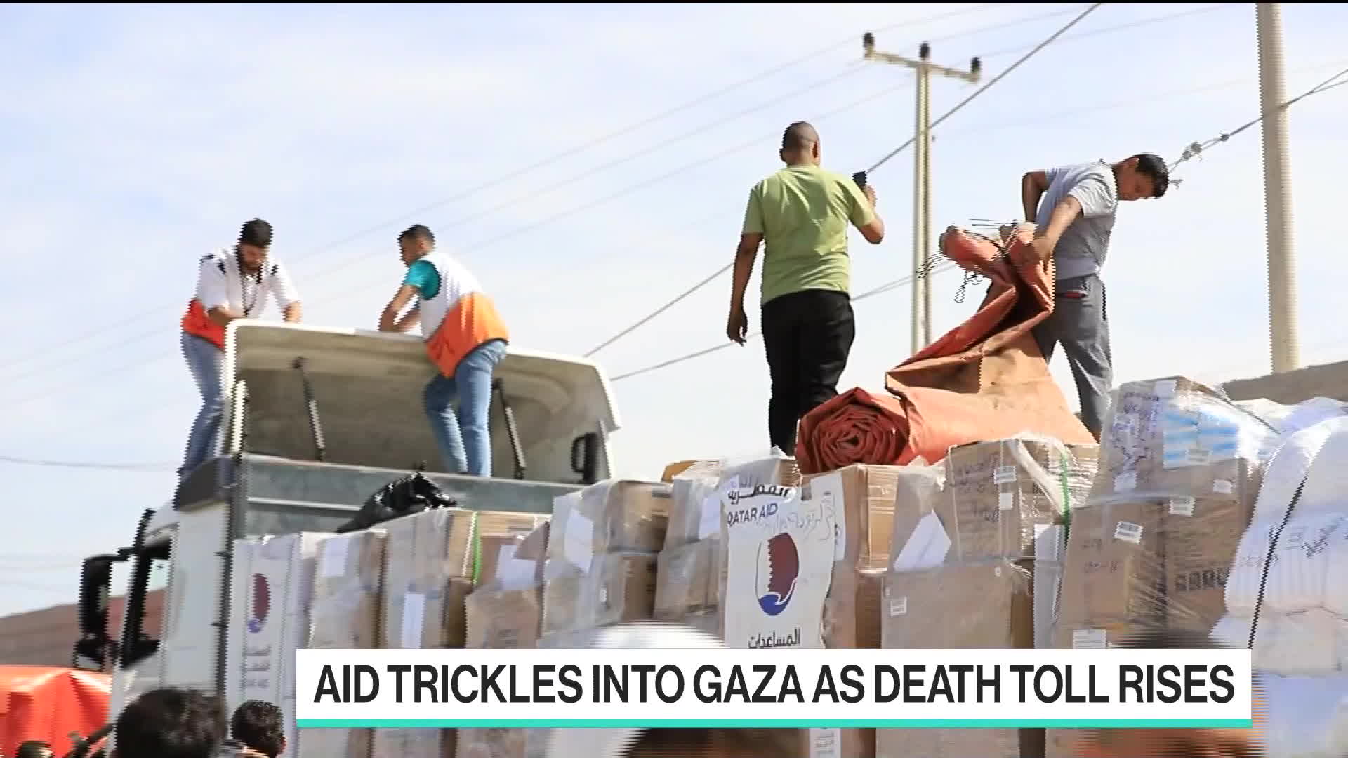 Watch Israel Latest: Humanitarian Aid in Gaza, Hostage Talks - Bloomberg