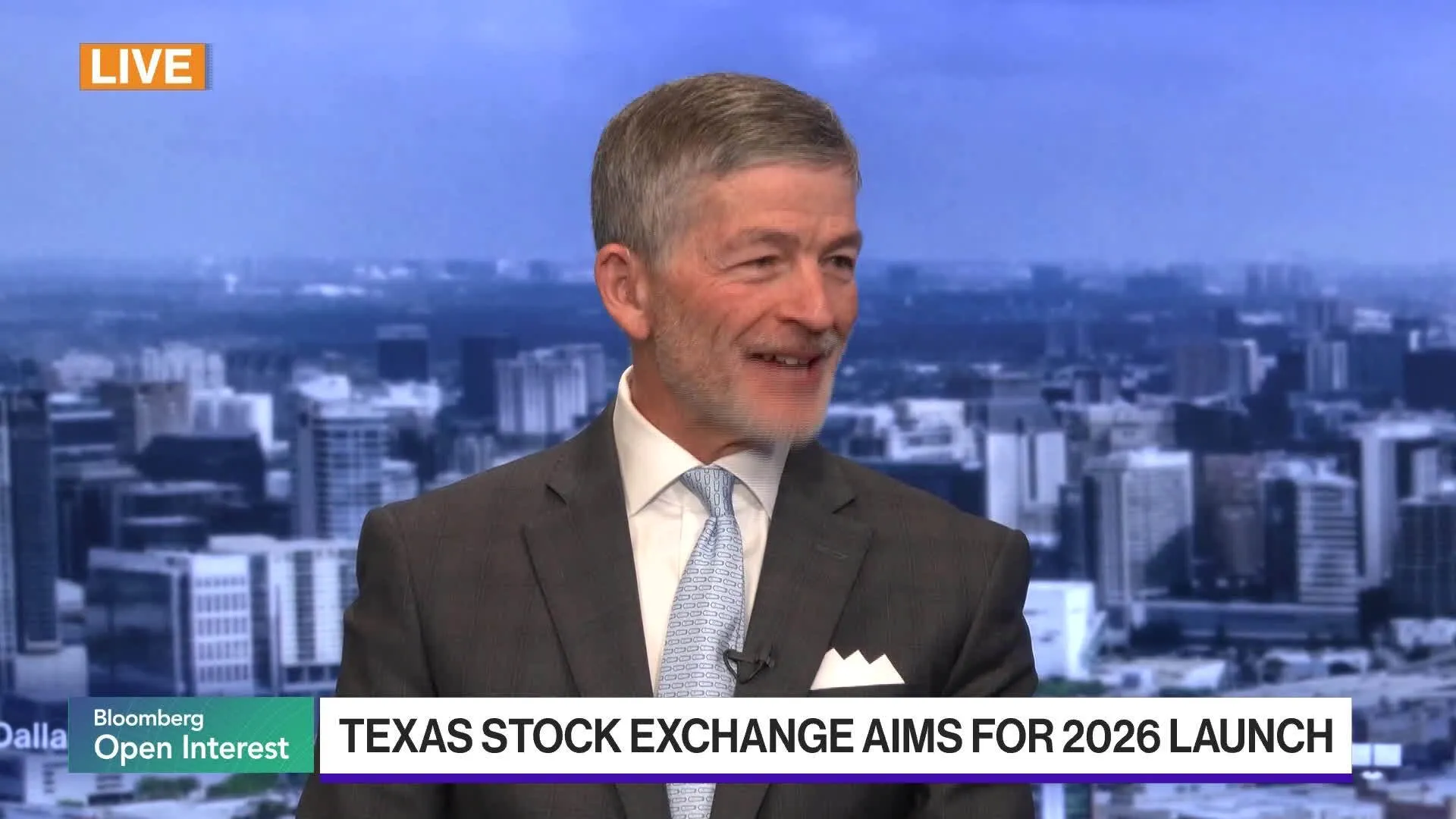 Watch Texas Stock Exchange on Track to Debut in 2026 - Bloomberg