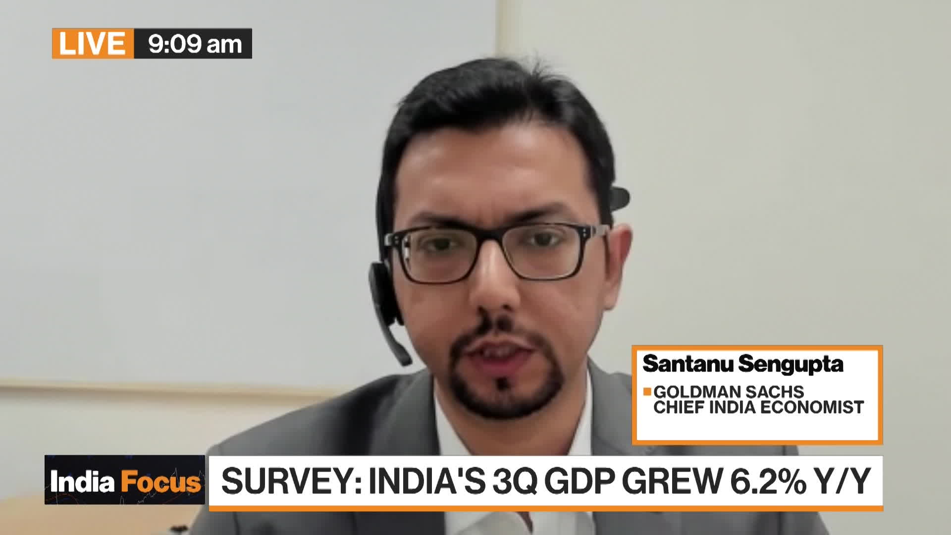 Watch Goldman's Sengupta on India's Economic Prospects - Bloomberg