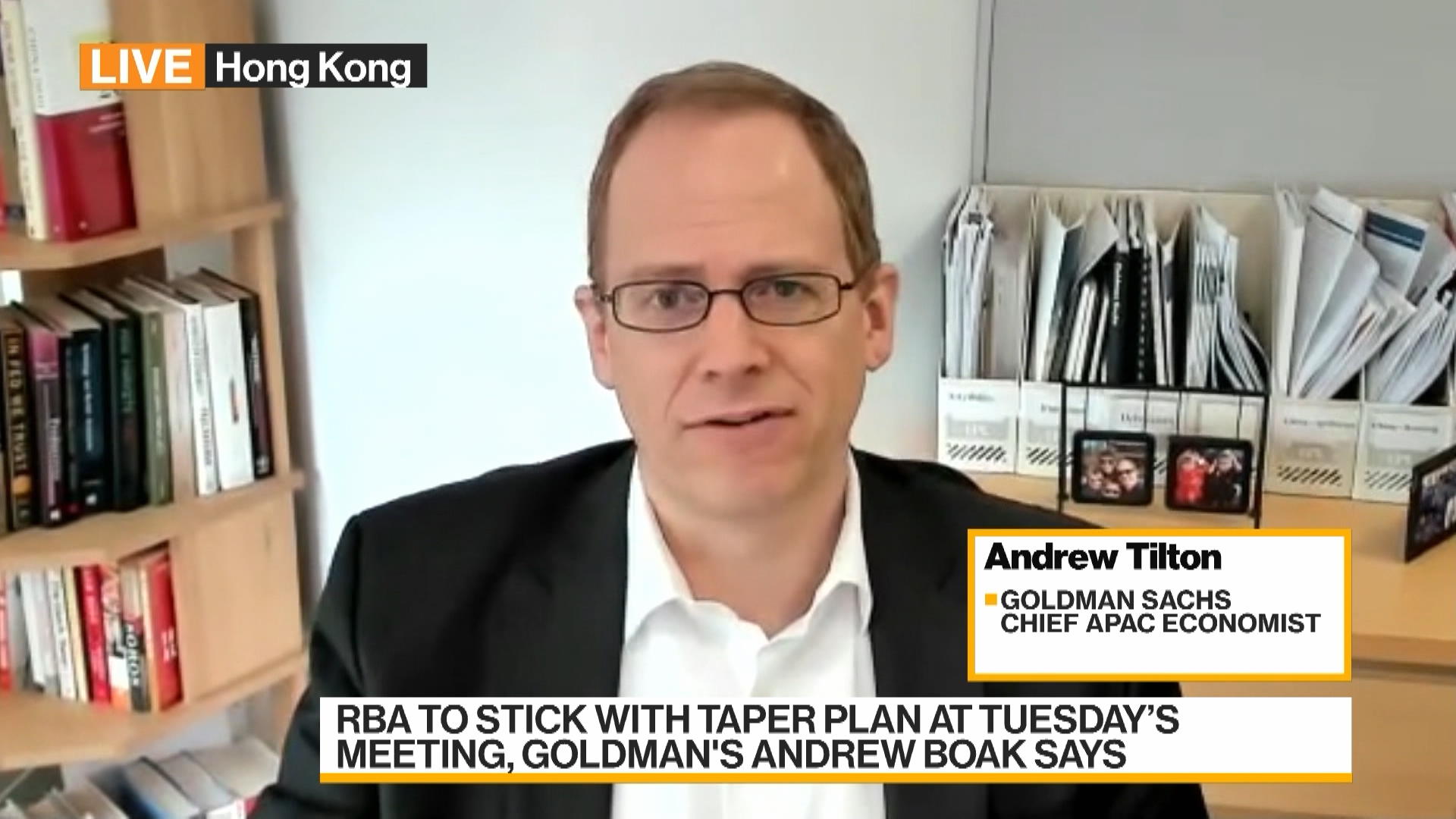 Watch Goldman Sachs' Tilton on Asia's Economic Week Ahead - Bloomberg